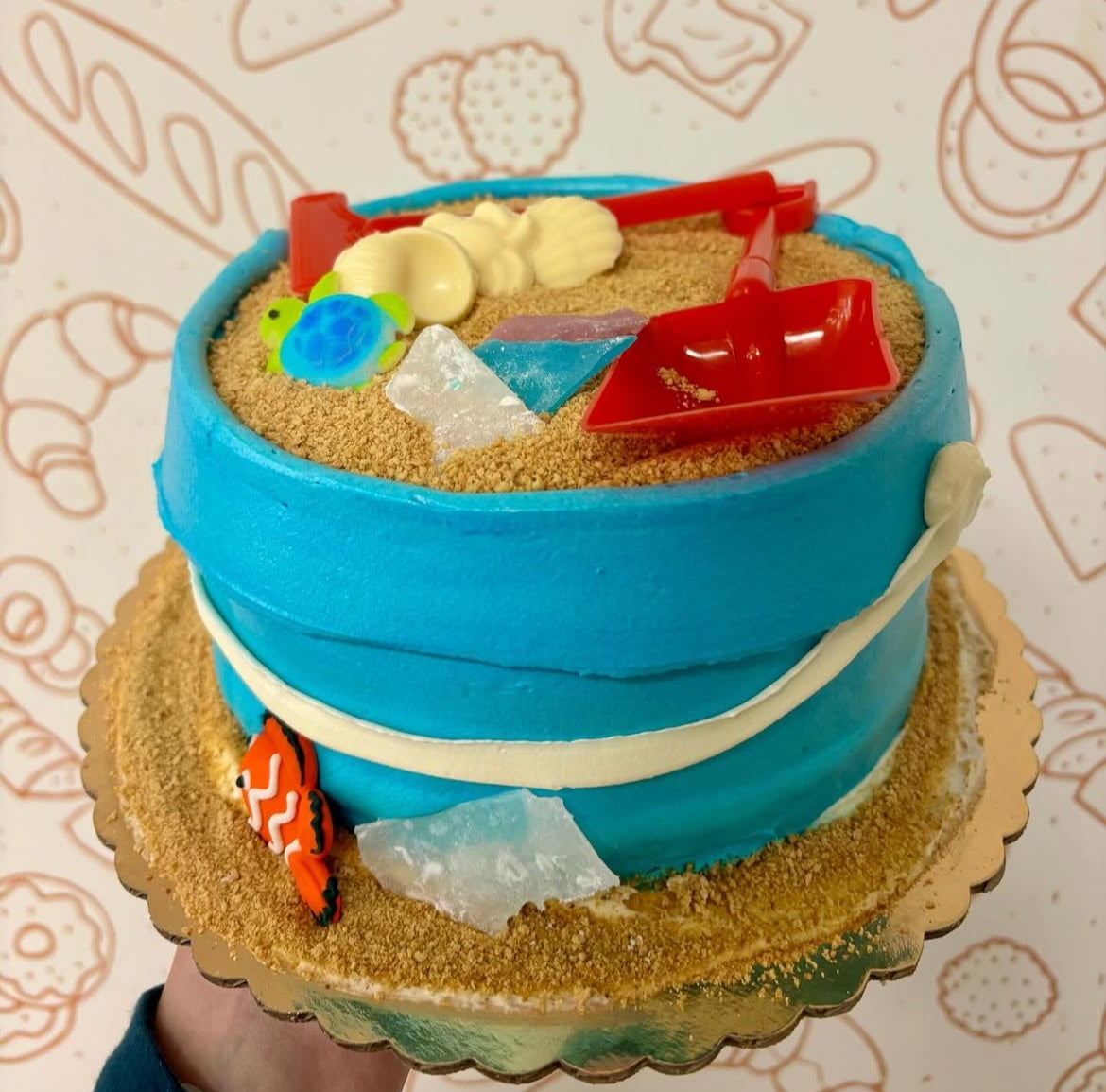 Beach Bucket Cake | Colonial Bakery